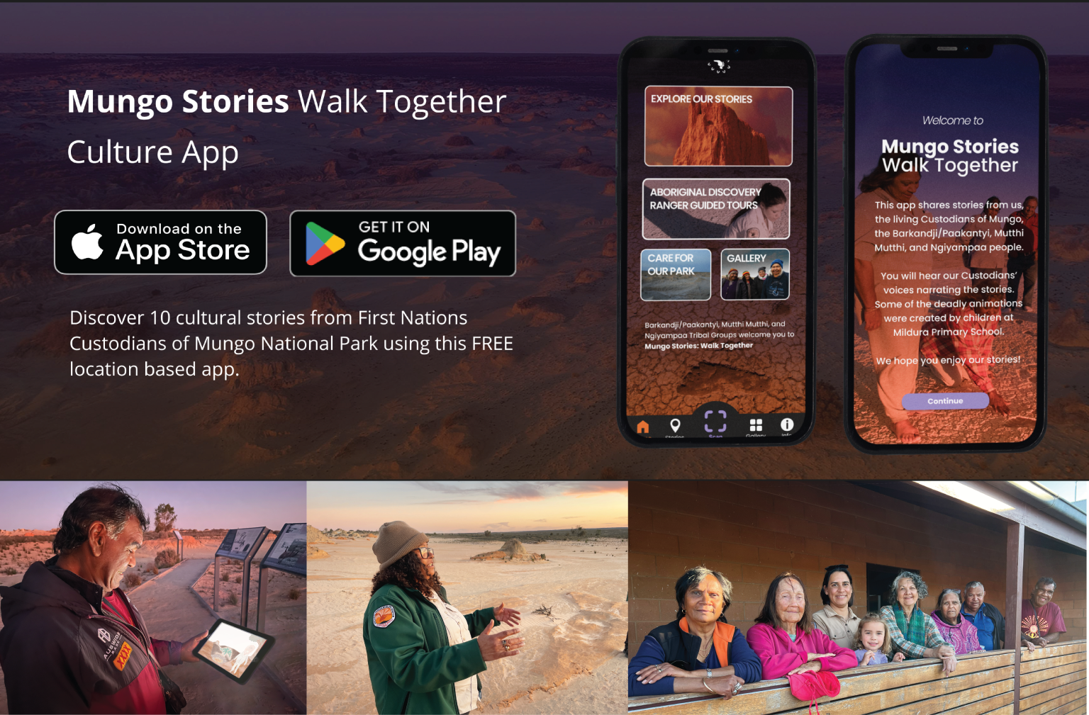 The Three Traditional Tribal Groups launch Mungo Stories: Walk Together ...